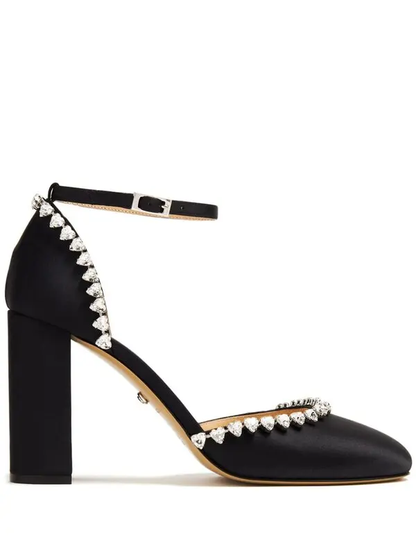 Mach & Mach Audrey 95mm Satin Pumps