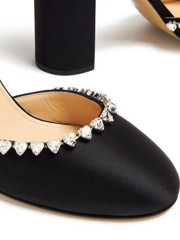 Mach & Mach Audrey 95mm Satin Pumps