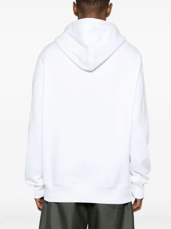Moschino Teddy Bear Cotton Hoodie - White