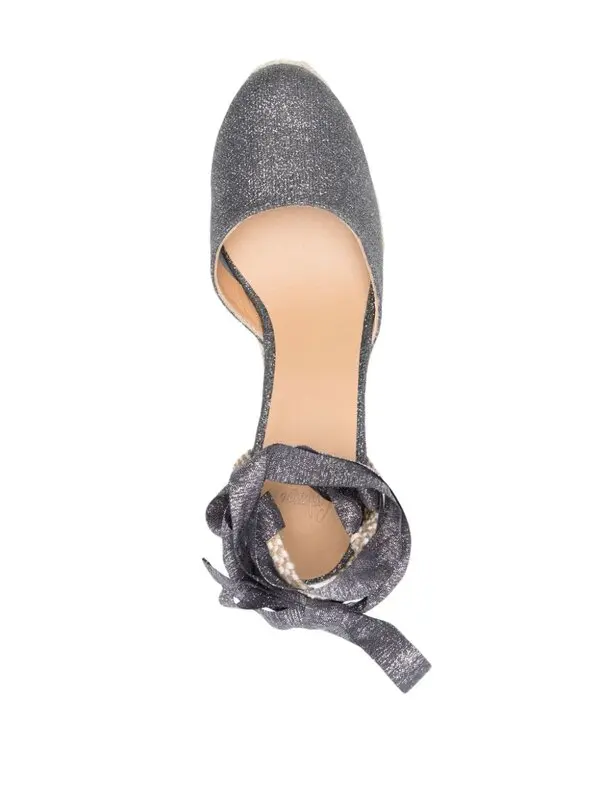 CastaÑer Carina 90mm Espadrilles - Grey
