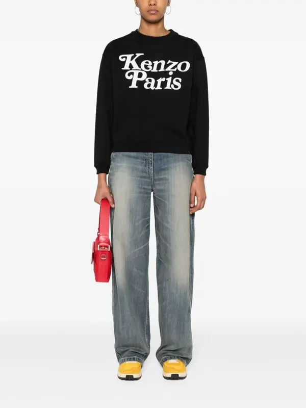 Kenzo Low-rise Wide-leg Jeans