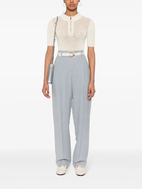 Brunello Cucinelli Pleated Straight-leg Trousers