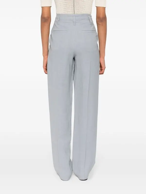 Brunello Cucinelli Pleated Straight-leg Trousers