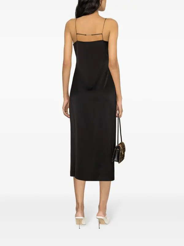 Jacquemus La Robe Notte Slip Dress - Black