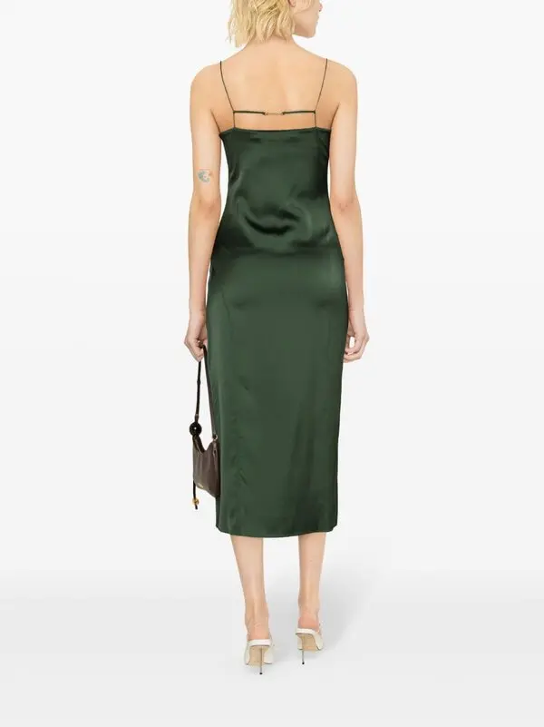 Jacquemus La Robe Notte Slip Dress - Green