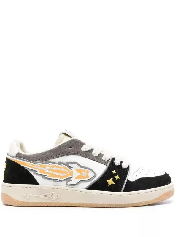 ENTERPRISE JAPAN Rocket Panelled Sneakers - Black