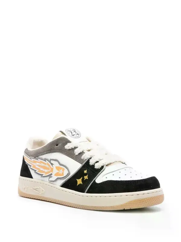 ENTERPRISE JAPAN Rocket Panelled Sneakers - Black