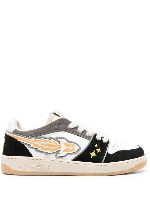 ENTERPRISE JAPAN Rocket Panelled Sneakers - White
