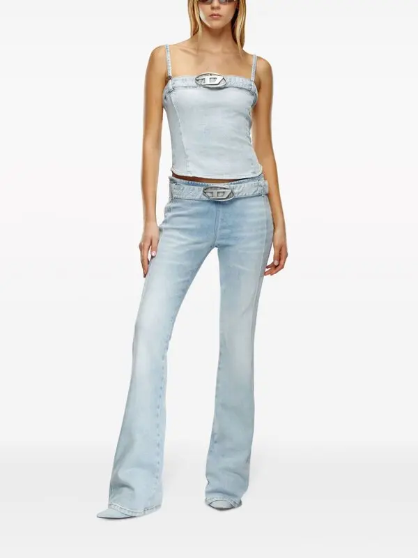 DIESEL D-ebbey Belted Flare Jeans