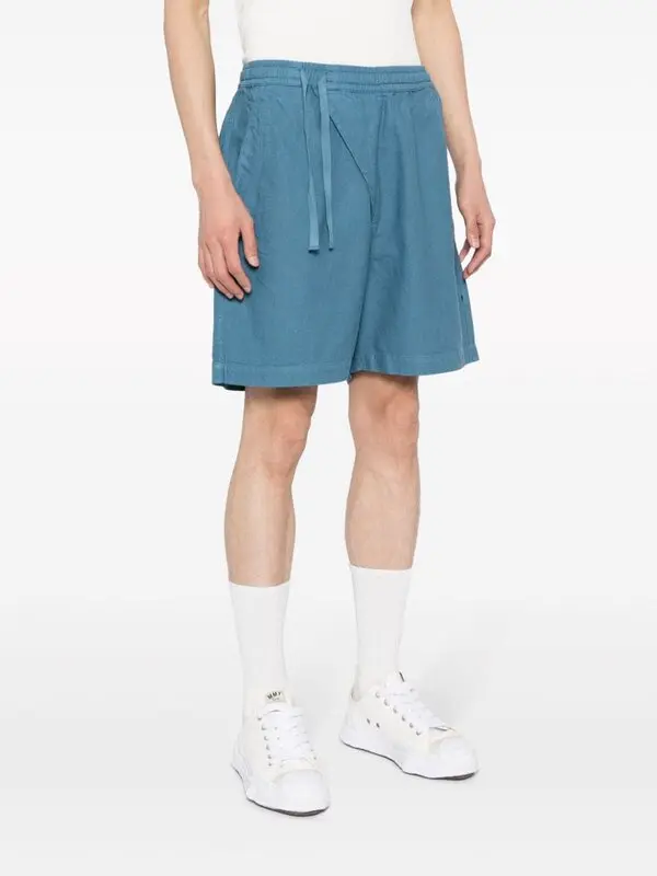 MAHARISHI Off-centre Drawstring Bermuda Shorts