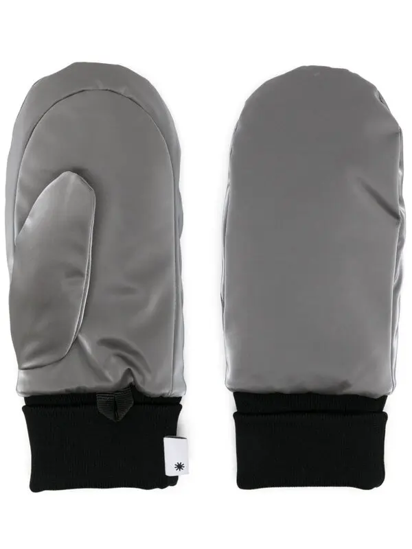 Rains Alta Puffer Mittens - Silver