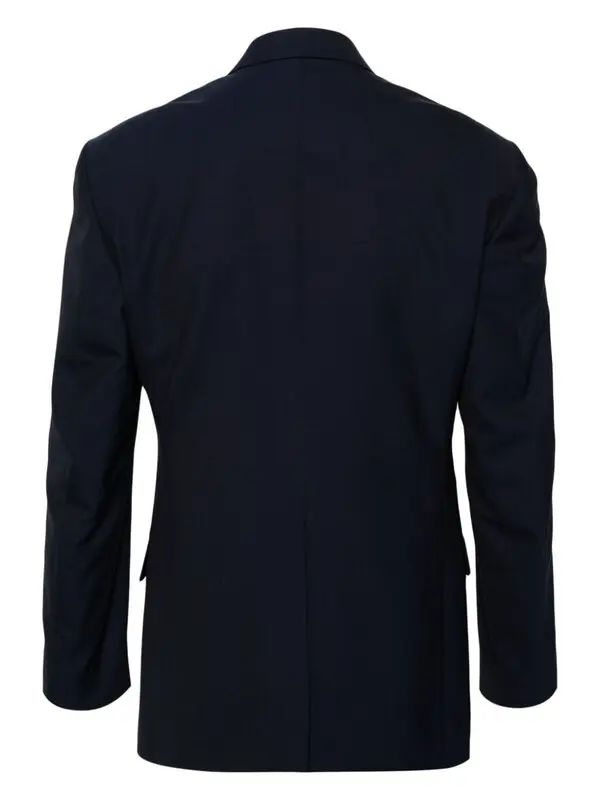 LARDINI Single-breasted Wool-blend Suit - Blue