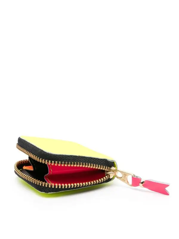 Comme Des Garçons Zip-fastening Leather Coin Purse
