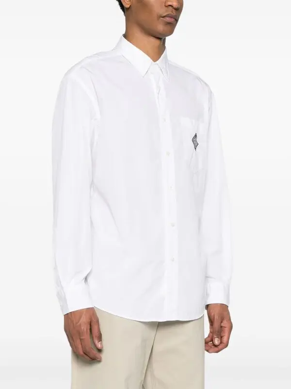 Ralph Lauren Purple Label Logo-print Cotton Shirt