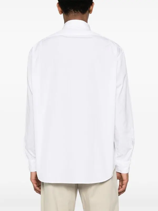 Ralph Lauren Purple Label Logo-print Cotton Shirt