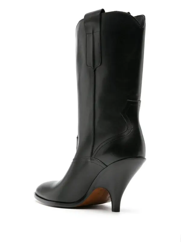 Bally Lavyn 95mm Leather Cowboy Boots