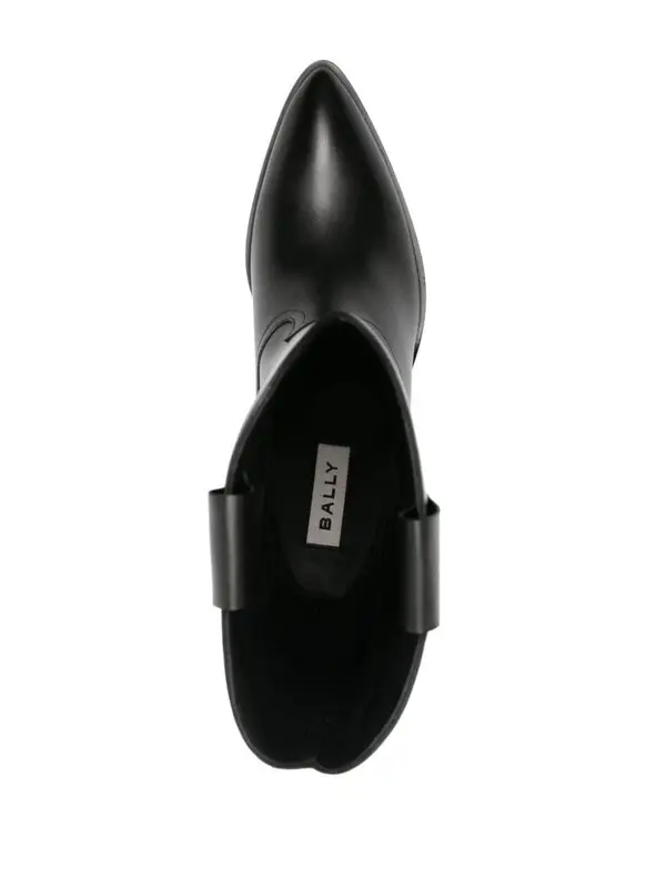 Bally Lavyn 95mm Leather Cowboy Boots