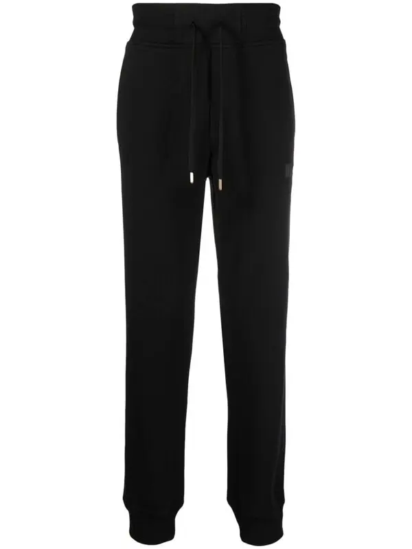 Versace Logo-patch Cotton Track Pants