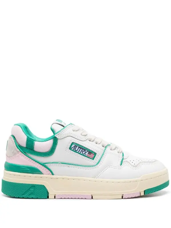 AUTRY Clc Leather Sneakers - White