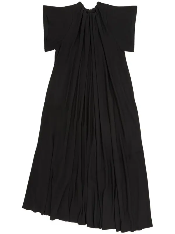 MAISON MARGIELA Gathered Maxi Dress - Black