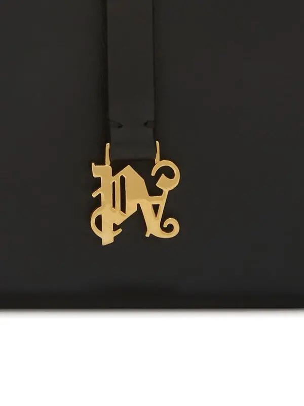 Palm Angels Monogram-appliqu� Leather Wallet
