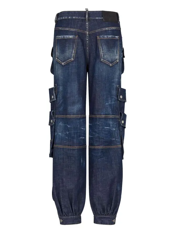 Dsquared2 Tapered Cargo-pocket Jeans