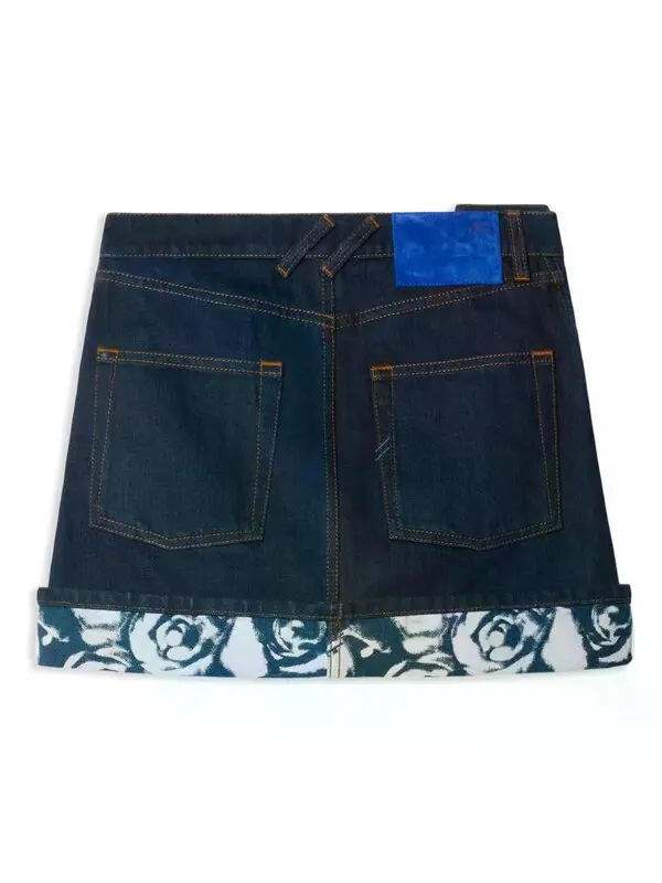 Burberry Denim Miniskirt