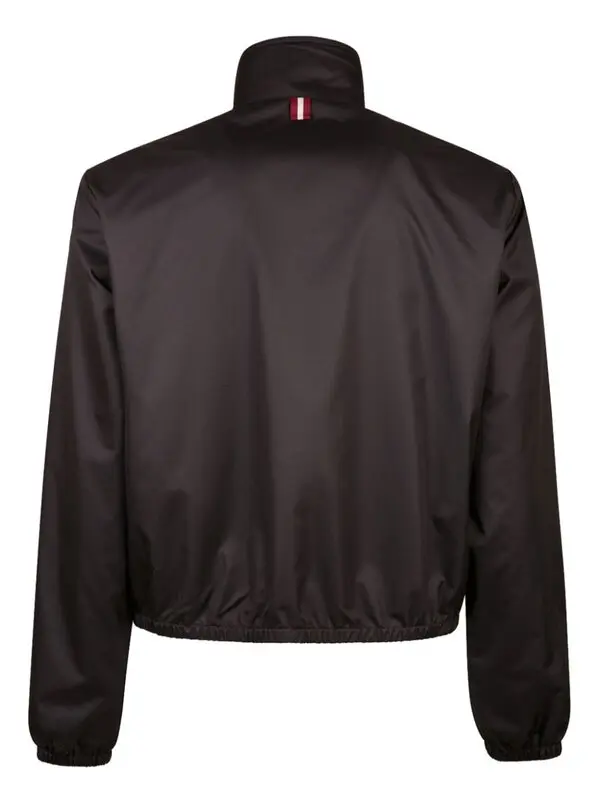Bally Logo-appliqué High-neck Windbreaker