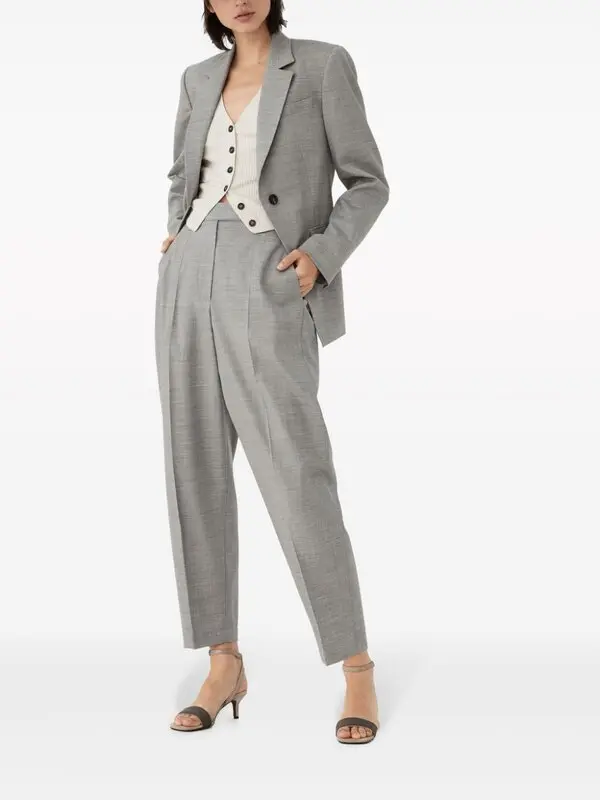 Brunello Cucinelli V-neck Fine-ribbed Vest