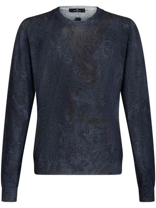 Etro Paisley Jacquard Jumper