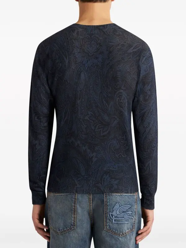 Etro Paisley Jacquard Jumper