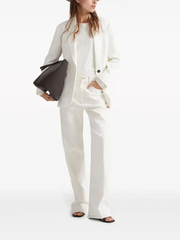 Brunello Cucinelli Sequin-embellished Crew-neck Jumper