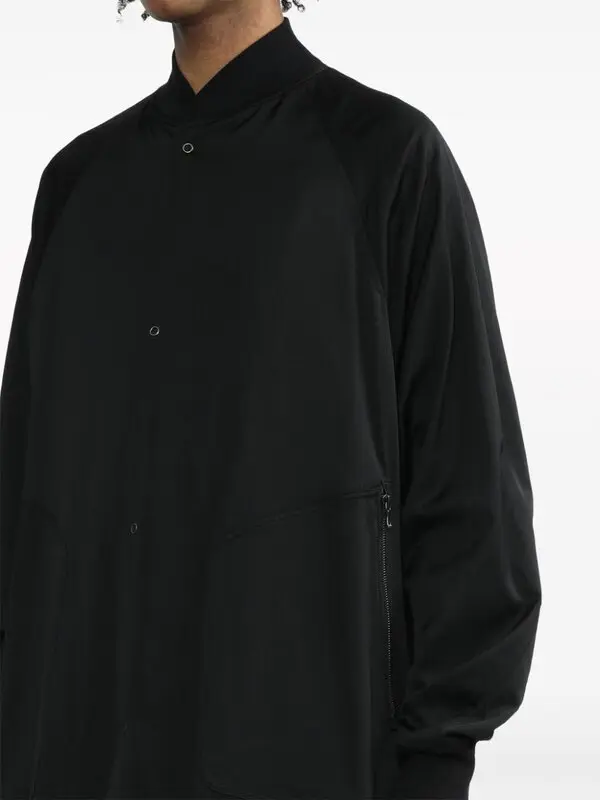 JULIUS Baseball-collar Button-up Coat