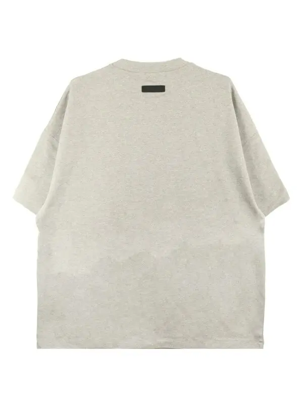 Fear Of God Logo-print Cotton T-shirt - Grey