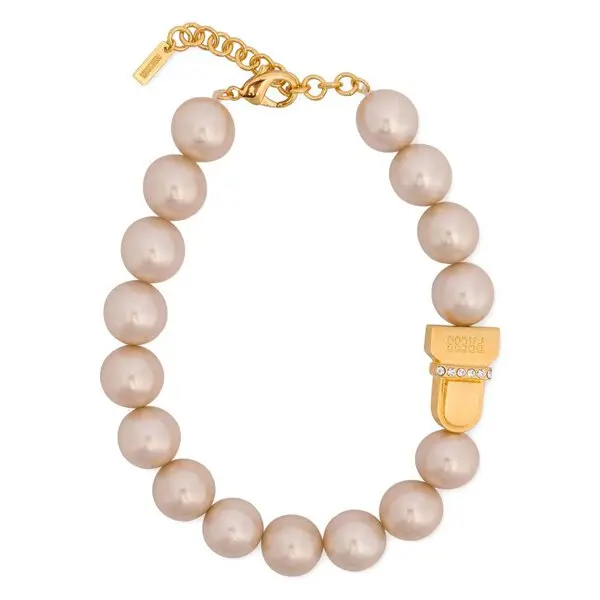 Moschino Necklace - White