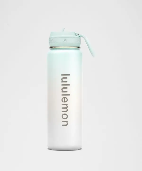 Lululemon Back To Life Sport Bottle 24oz - White/dove Grey/pelican