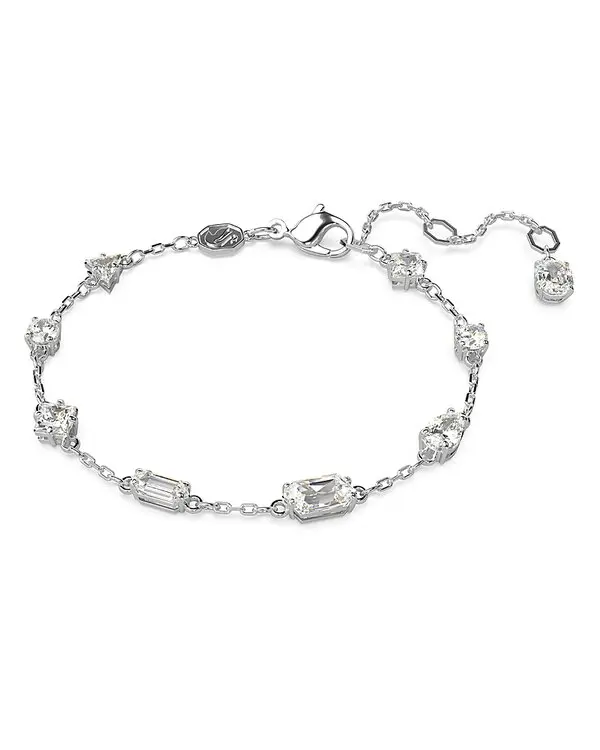 SWAROVSKI Mesmera Mixed Cut Bracelet - Silver