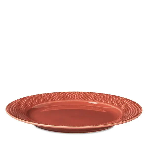 Rosendahl Lyngby Porcelain Rhombe Color Lunch Plate - Red