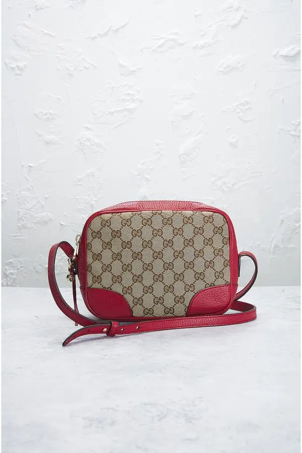 Gucci Mini Bree Messenger Bag - Beige | Editorialist