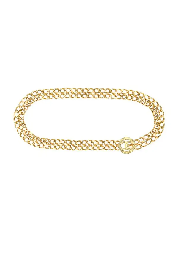 Chanel Coco Mark Chain Belt - Gold