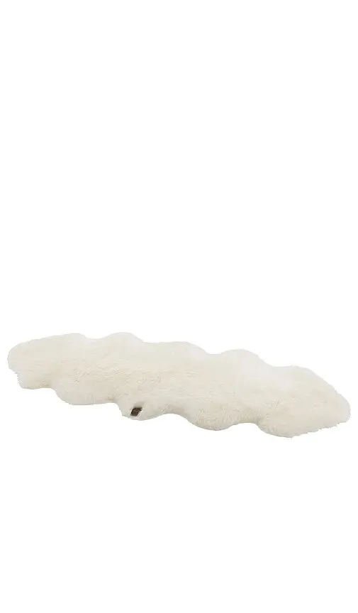 UGG HOME Sheepskin Area Rug In White