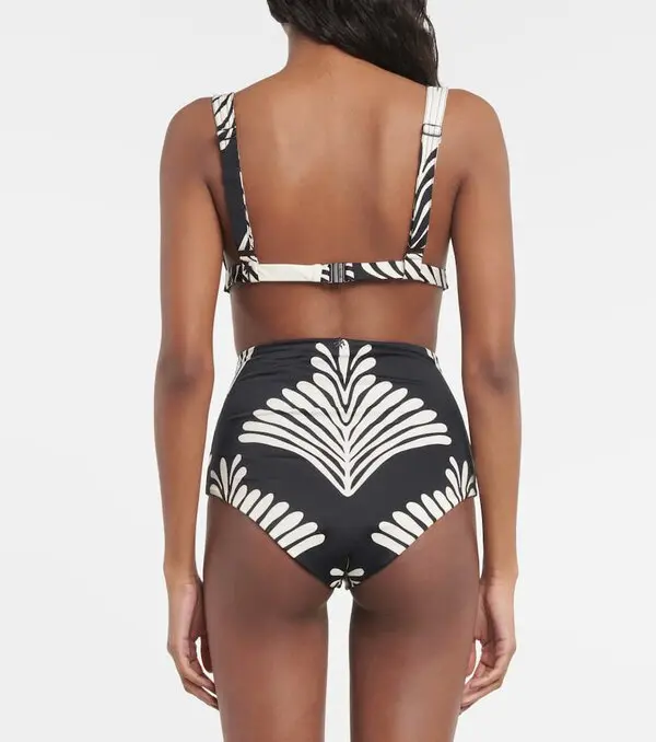 Johanna Ortiz Printed Bikini Top