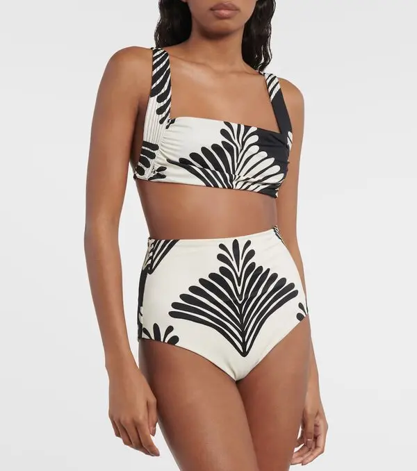 Johanna Ortiz Printed Bikini Bottoms