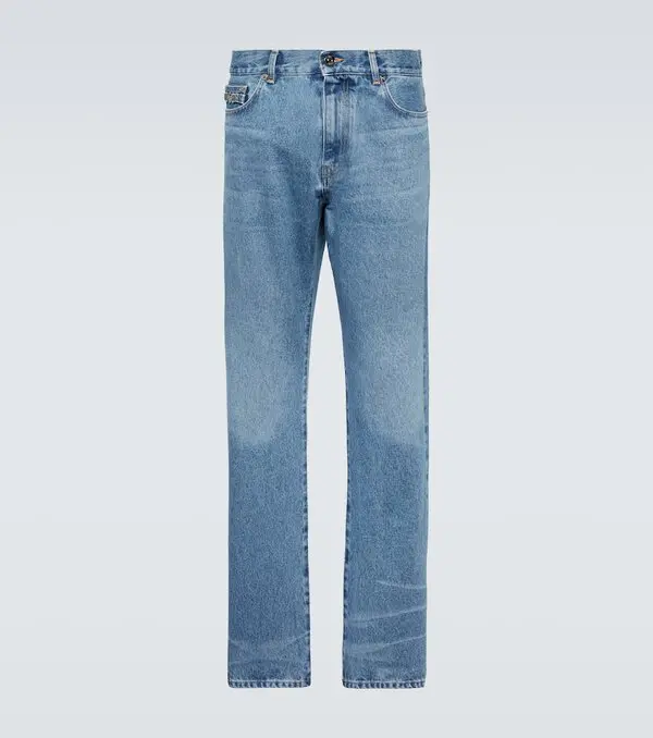 Versace Straight Leg Jeans - Blue
