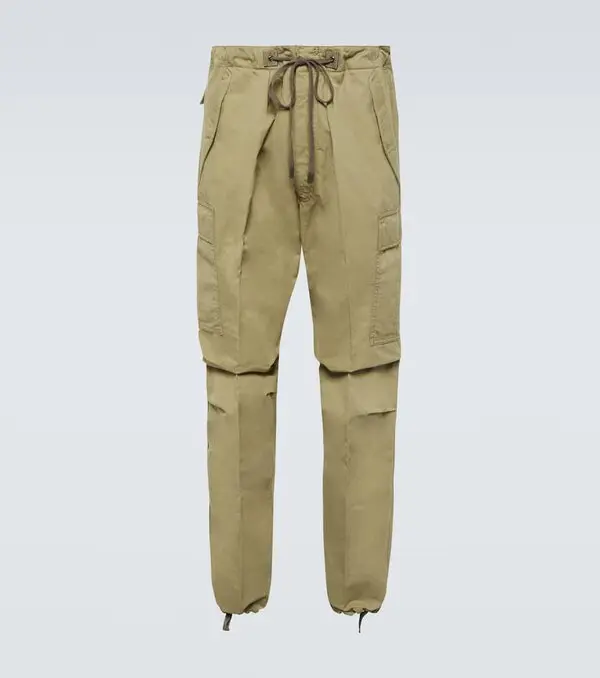 TOM FORD Enzyme Cotton Twill Cargo Pants