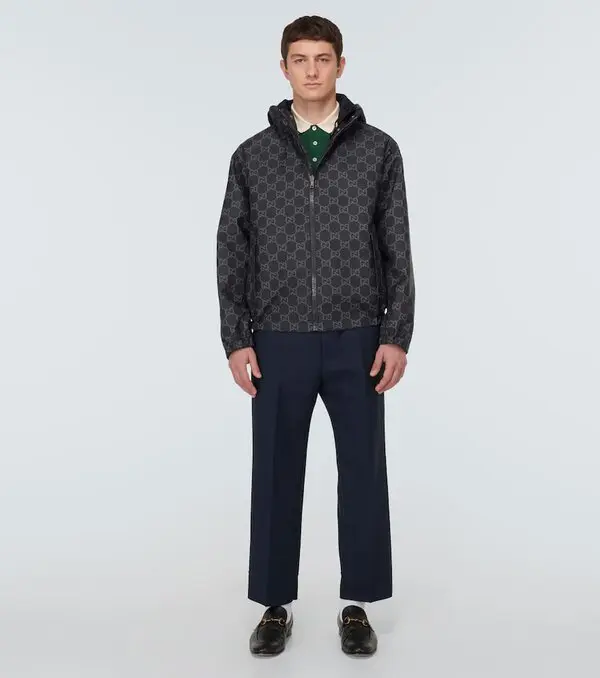 Gucci Gg Reversible Ripstop Jacket