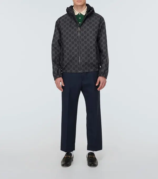 Gucci Gg Reversible Ripstop Jacket
