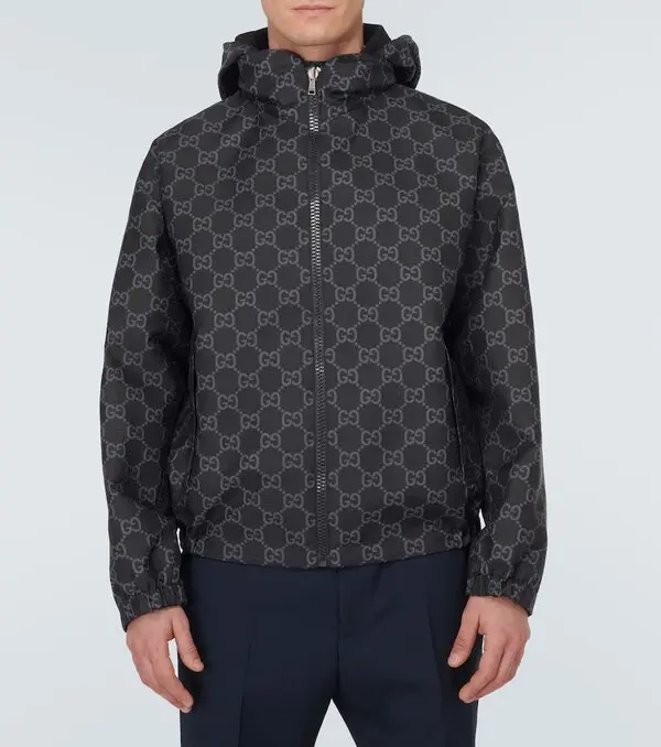 Gucci Gg Reversible Ripstop Jacket