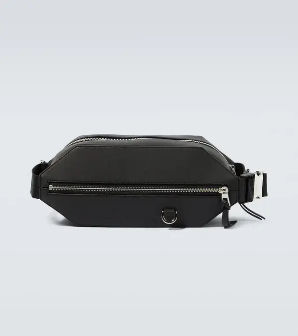 Loewe Leather Belt Bag - Black