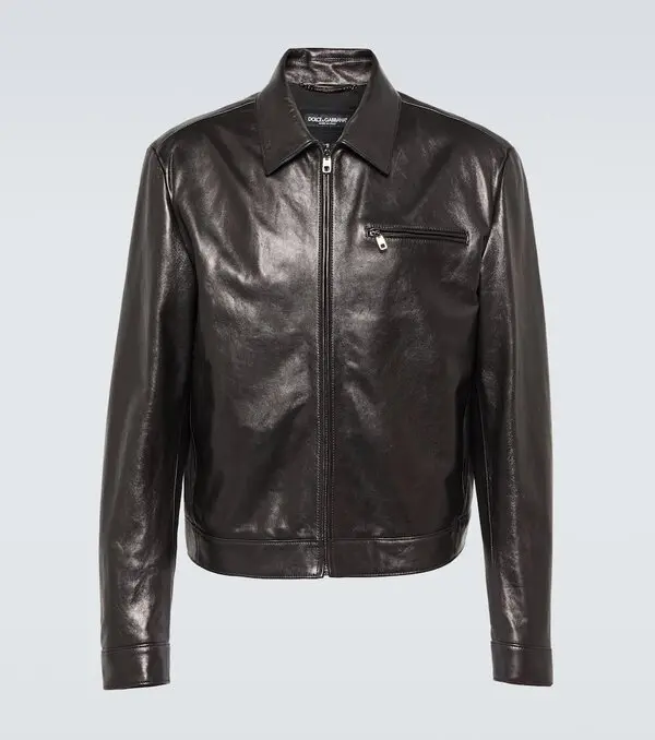 Dolce & Gabbana Leather Jacket